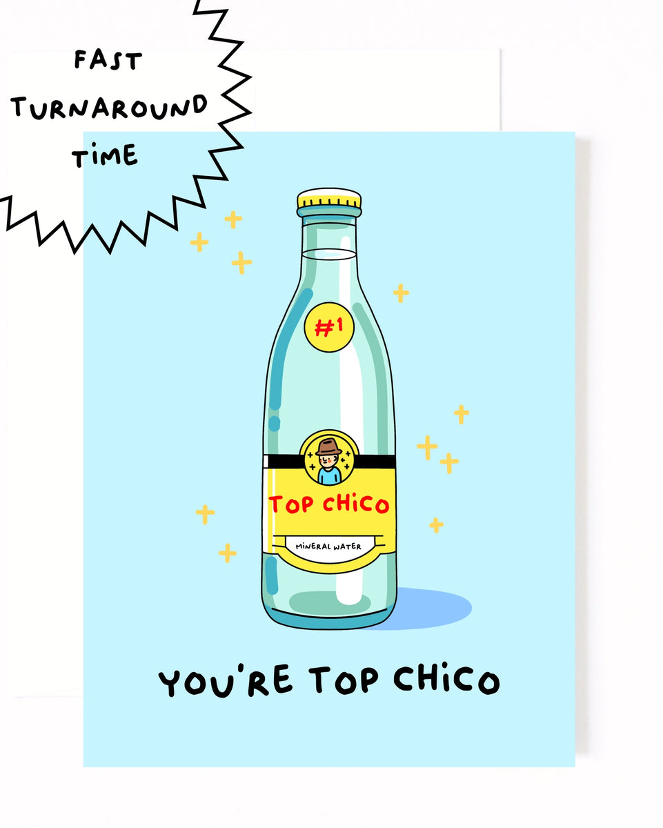 Top Chico Greeting Card – SimplyMKO