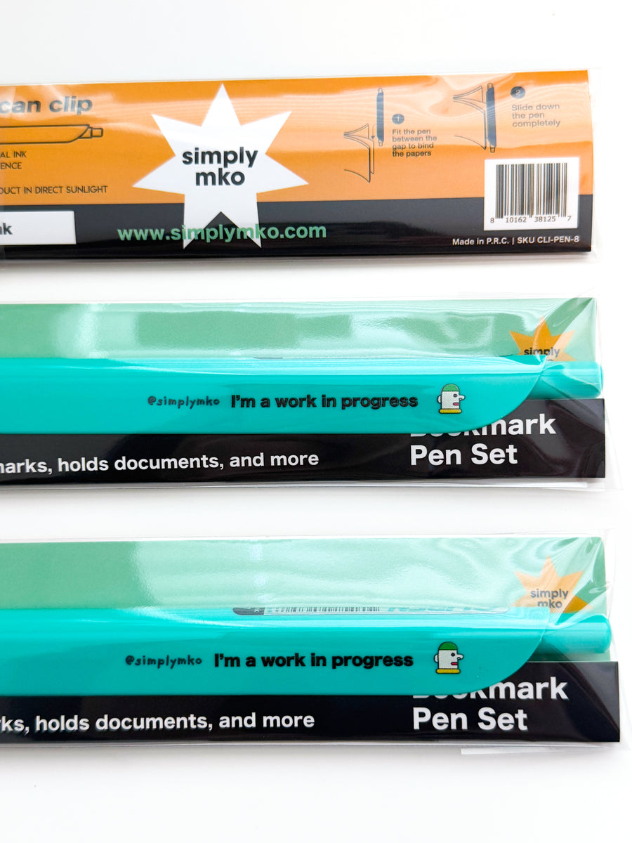 Macron Mint Bookmark Pen – SimplyMKO
